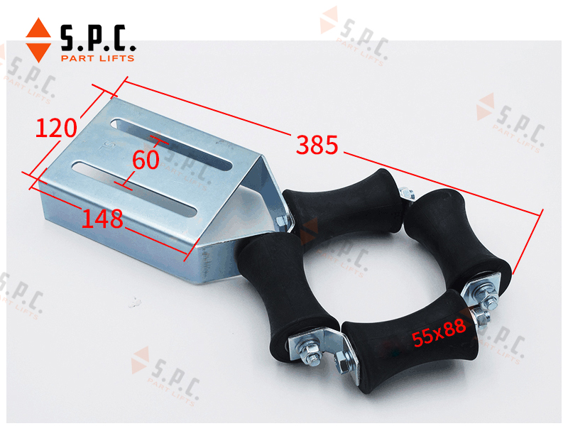 ชุดไกด์ประคองโซ่ Compensation Chain Guide Device | ฮิตาชิ HITACHI ELEVATOR